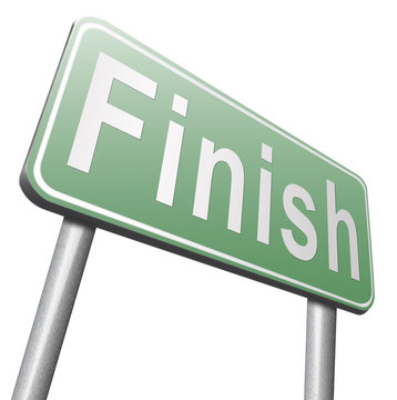 Finish Line Ahead Clip Art