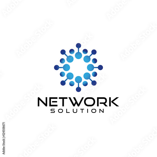 "Network logo design vector" Stock image and royalty-free vector files ...