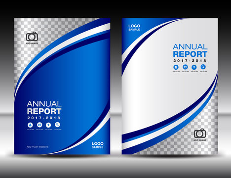 Creative Annual Report Cover Page Design