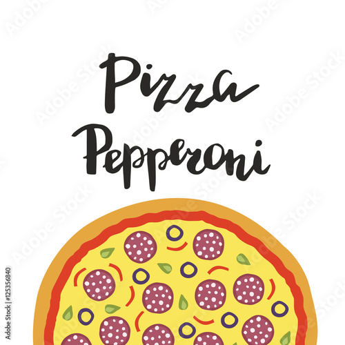 Pepperoni Pizza Font