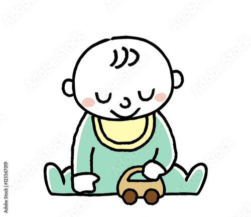 赤ちゃん:おもちゃで遊ぶ Stock Image And Royalty Free Vector Files On Fotolia