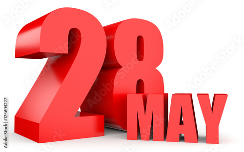 "May 28. Text on white background." Stock photo and royalty-free images ...