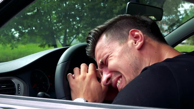 Man Crying In Car Images – Browse 1,571 Stock Photos, Vectors, and Video | Adobe Stock