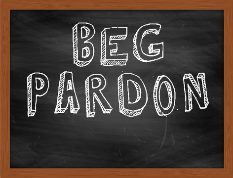 "Beg Pardon" Images – Browse 29 Stock Photos, Vectors, and Video ...