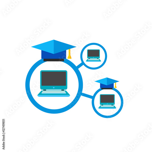 "Education technology icon" Stock image and royalty-free vector files ...