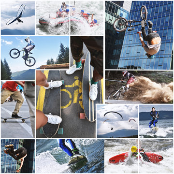 Adventure Sports Collage
