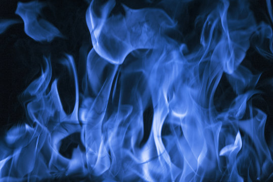 Cool Blue Flames