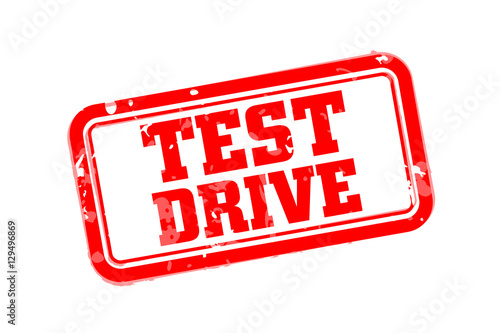 "Test drive rubber stamp vector illustration" Stock image and royalty ...