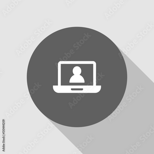 Laptop User Icon