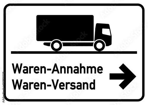 "dts13 DeliveryTruckSign - wawv3 WarenAnnahmeWarenVersand wawv ...