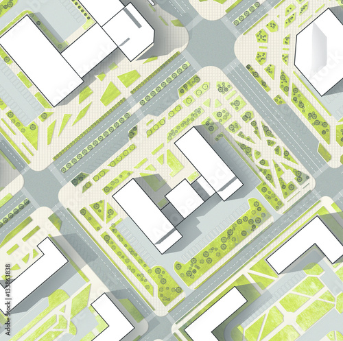 "Building master plan, architectural drawing" Stock photo and royalty ...