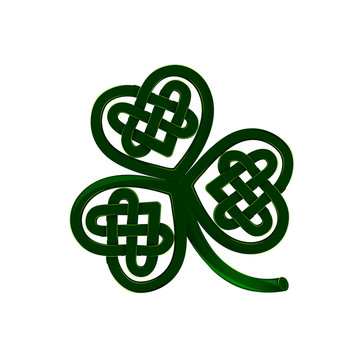 Celtics Three Leaf Clover