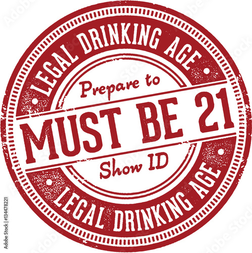 Legal Drinking Age Bar Stamp Stock Image And Royalty Free Vector Files On Pic