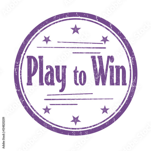 "Play to win sign or stamp" Stock image and royalty-free vector files ...