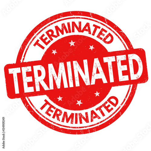 "Terminated sign or stamp" Immagini e vettoriali Royalty Free su ...