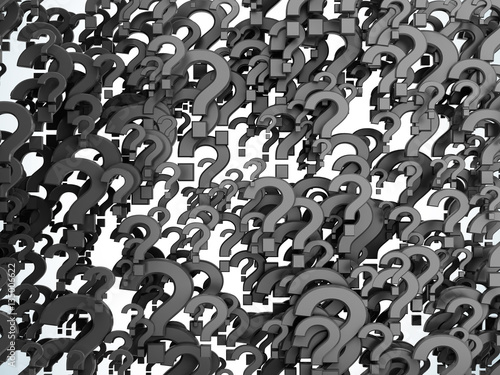 Questions Black Background