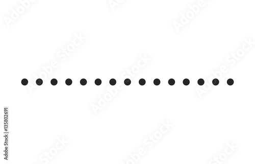 Dotted Line Vector