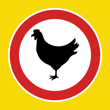 Roosters Prohibited Sign Images – Browse 169 Stock Photos, Vectors, and ...