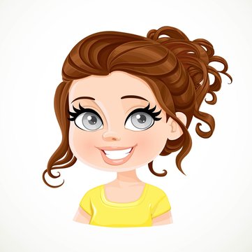 Curly Hair Cartoon Images – Browse 1,243,353 Stock Photos, Vectors, and ...