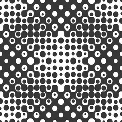 Sewing fabric with Vector seamless pattern formed by interconnected ...