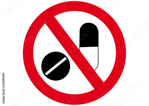 "Schild Medikamente verboten" Stockfotos und lizenzfreie Vektoren auf ...