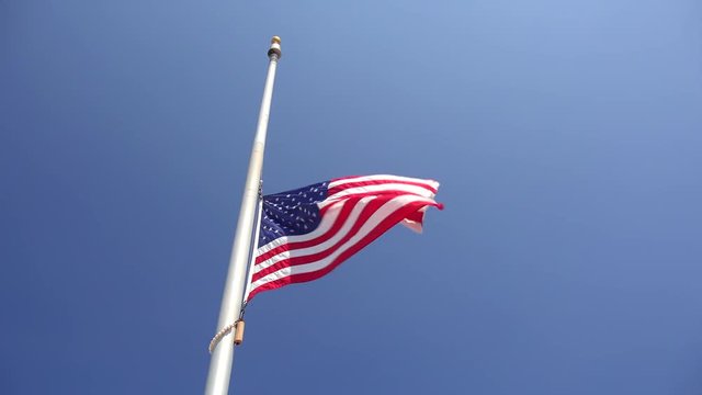Us Flag Half Mast Today