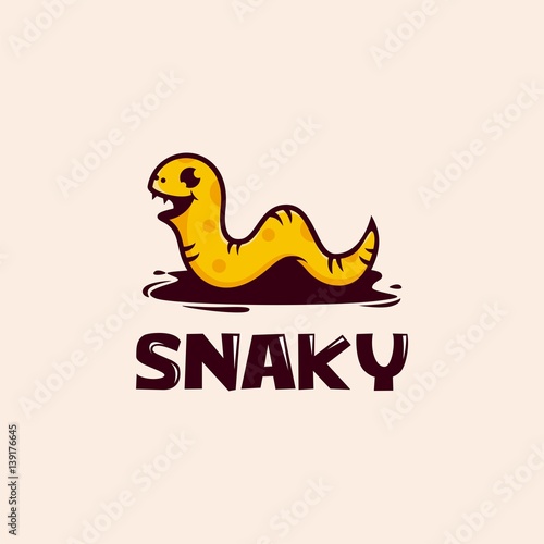 "Snaky logo vector" Stock image and royalty-free vector files on ...