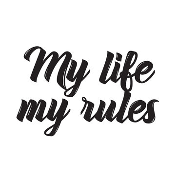 My Life My Rules Logo
