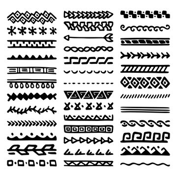 Mayan Border Patterns