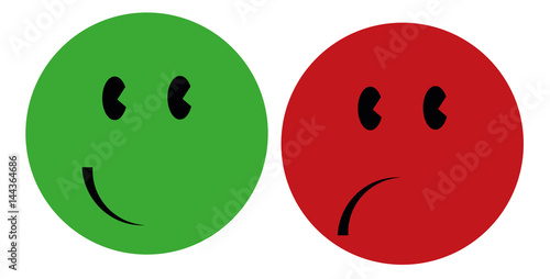 "Smiley Grün Rot " fichier vectoriel libre de droits sur la banque d ...