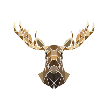 Geometric Moose Images – Browse 895 Stock Photos, Vectors, and Video ...