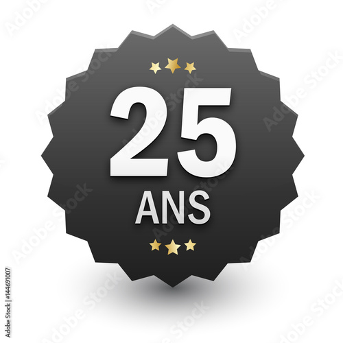 "Tampon Vecteur 25 ANS" Stock image and royalty-free vector files on ...