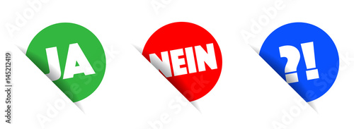 "Ja Nein ?!" Stockfotos und lizenzfreie Vektoren auf Fotolia.com - Bild ...