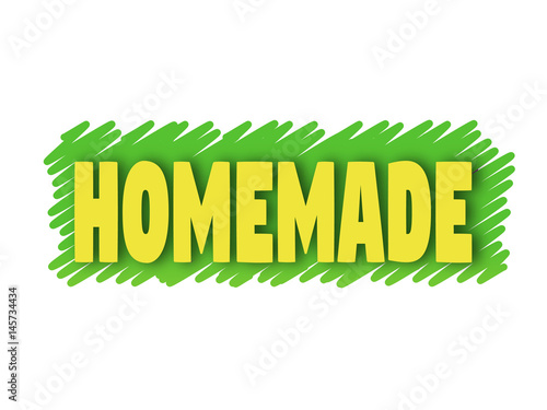 "Homemade Text for Title or Headline. In 3D Fancy Fun and Futuristic ...