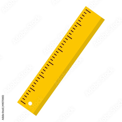 "Yellow ruler icon isolated" Stock image and royalty-free vector files ...