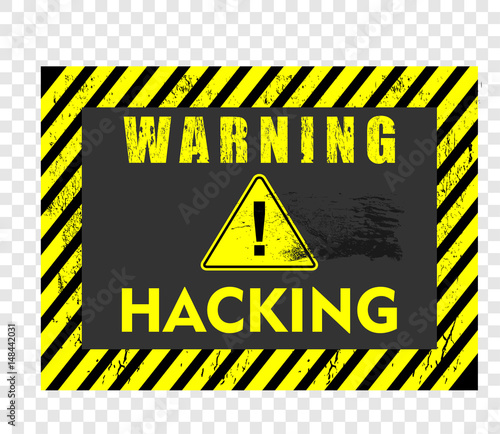 "warning, sign, hacking" Stock photo and royalty-free images on Fotolia ...