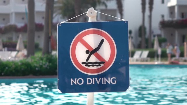 "No Diving Sign" Images – Browse 68 Stock Photos, Vectors, and Video ...