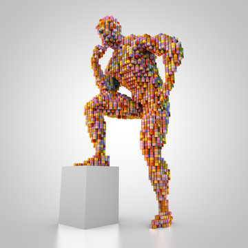 Imágenes de Denkerpose: descubre bancos de fotos, ilustraciones ...