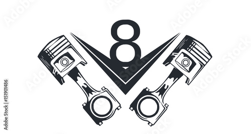 "V 8 Motor" Stockfotos und lizenzfreie Vektoren auf Fotolia.com - Bild ...
