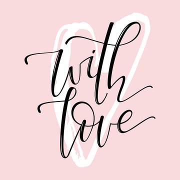 Handmade With Love Script Text Images – Browse 3,814 Stock Photos ...