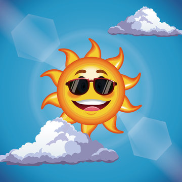 Cartoon Sun Face Images – Browse 59,854 Stock Photos, Vectors, and ...