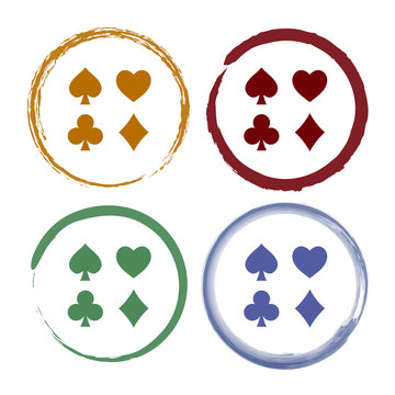 Kartensymbole Зображення — огляд 212 Стокові фото, векторні зображення ...