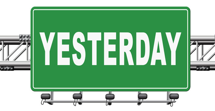 Yesterday Icon