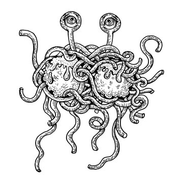 "Flying Spaghetti Monster" Images – Browse 2,629 Stock Photos, Vectors ...