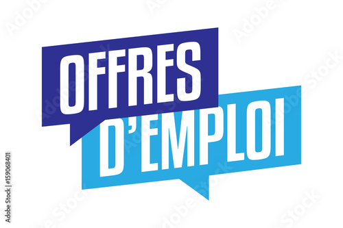 "Offres d'emploi" fichier vectoriel libre de droits sur la banque d ...