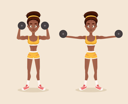 Muscle Woman Cartoon Images – Browse 17,819 Stock Photos, Vectors, and ...