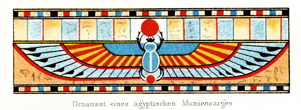 Egyptian Sarcophagus Patterns