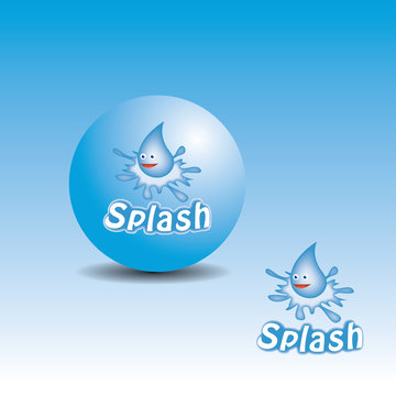 Water Splash Emoticon