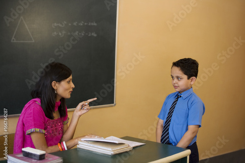 "Teacher scolding a student " Stock photo and royalty-free images on ...
