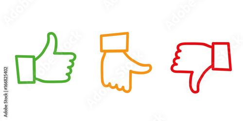 "Bewertung drei Daumen" Stockfotos und lizenzfreie Vektoren auf Fotolia ...